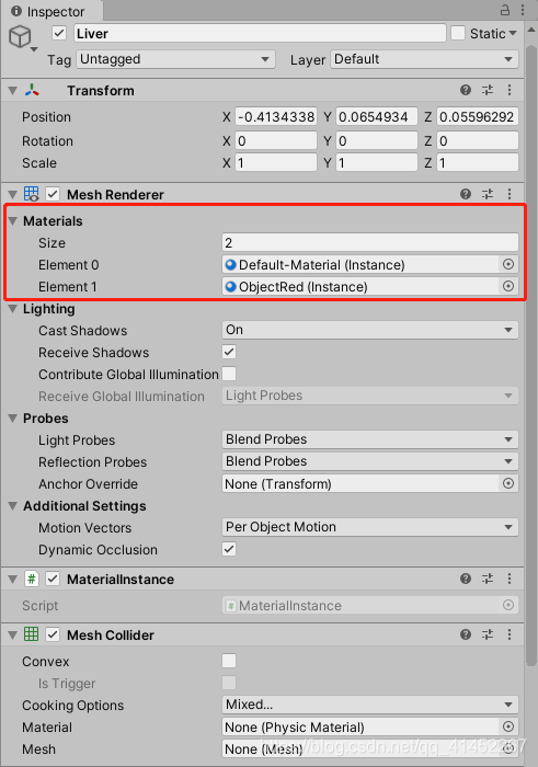 Unity 动态修改物体的材质materialu3d Mat文件转material Csdn博客