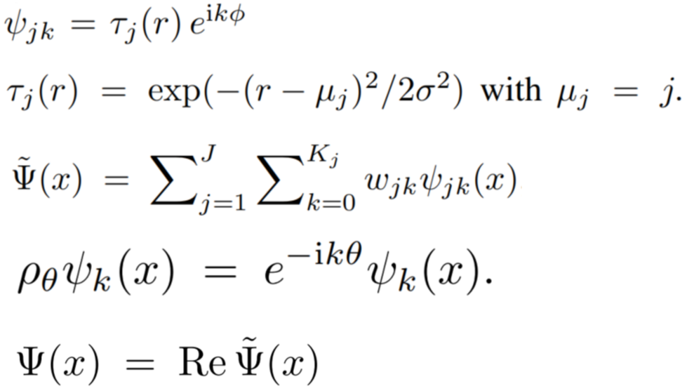 [论文理解]为旋转等变CNN学习可操纵卷积核Learning Steerable Filters for Rotation ...