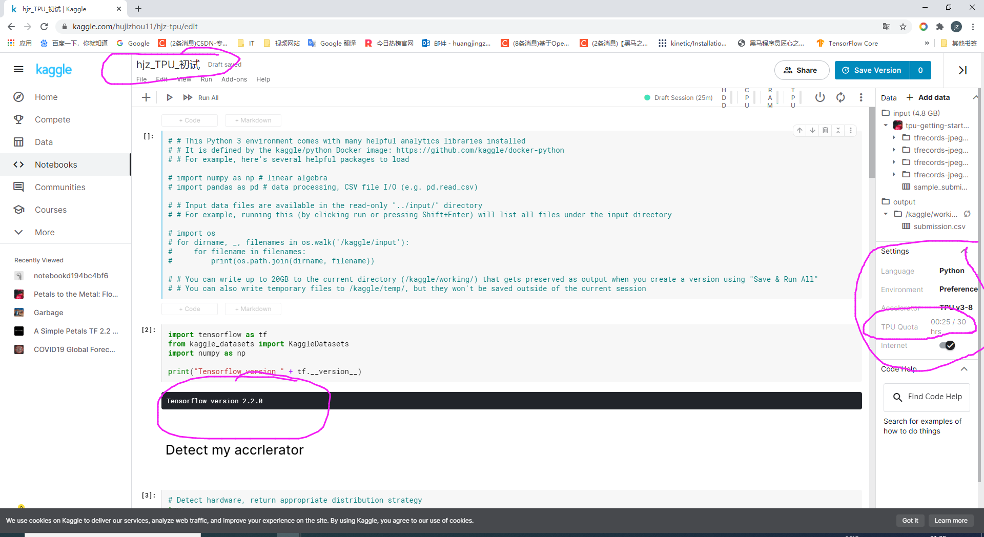 如何使用kaggle免费30个小时的TPU_kaggle上怎么对pytorch怎么查看tpu-CSDN博客