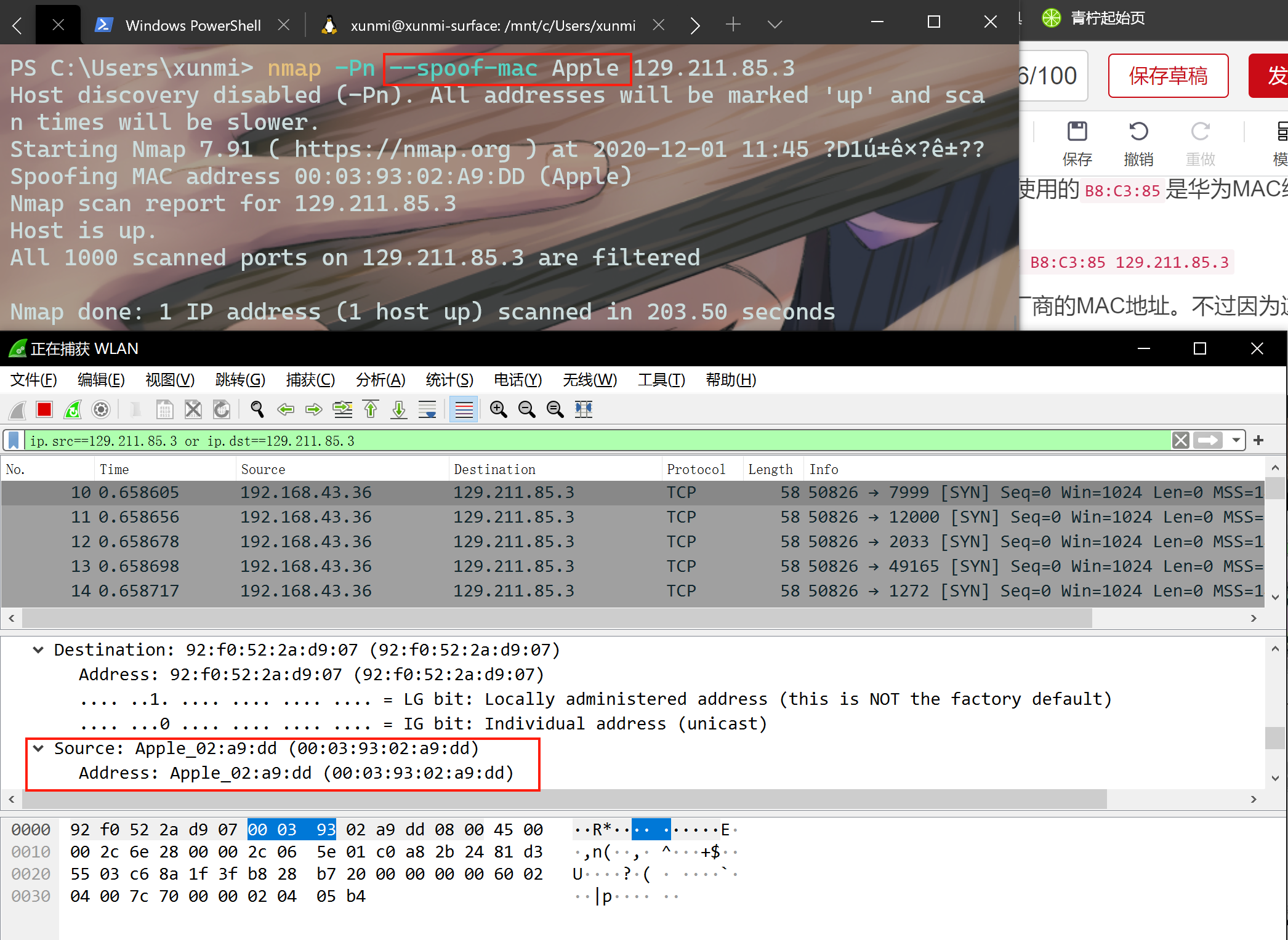 诸神之眼-nmap详细使用介绍3!Nmap高阶操作(防火墙规避和脚本使用)! (*╹ ╹*) 信息收集 ~ 其四_nmap -p- 全端口 ...