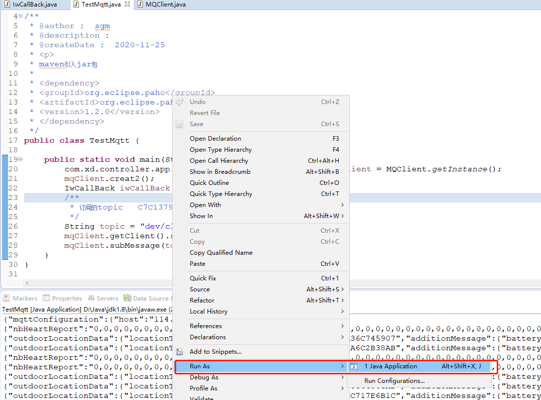 MQTT服务安装，测试，Java中的使用方法_no networkmodule installed for scheme "mqtt-CSDN博客