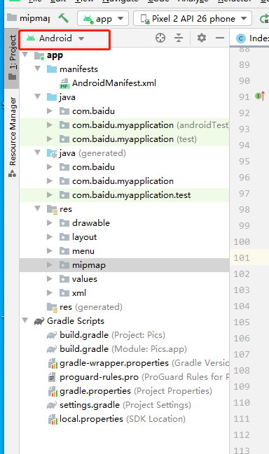 android项目只有一个mipmap文件夹,看不到mipmap-hdpi......_android 创建mipmap-hdpi怎么不显示-CSDN博客