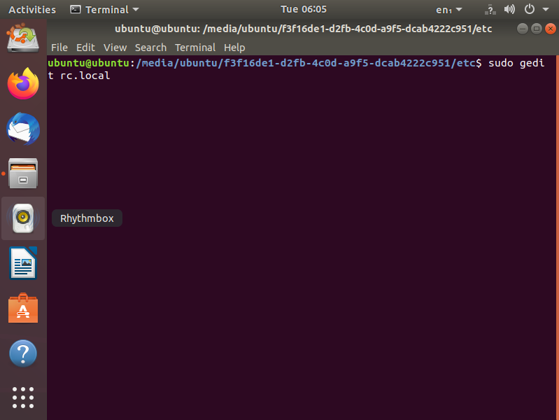 【原创】解决Ubuntu18.04 rc.local写错导致无法进入系统_ubuntu一直rc.local死循环开不了机-CSDN博客