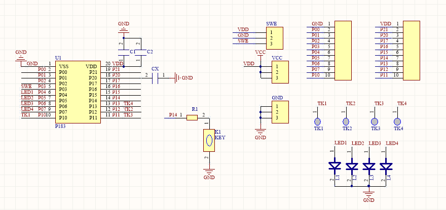触摸按键pcb设计要点 Csdn博客 
