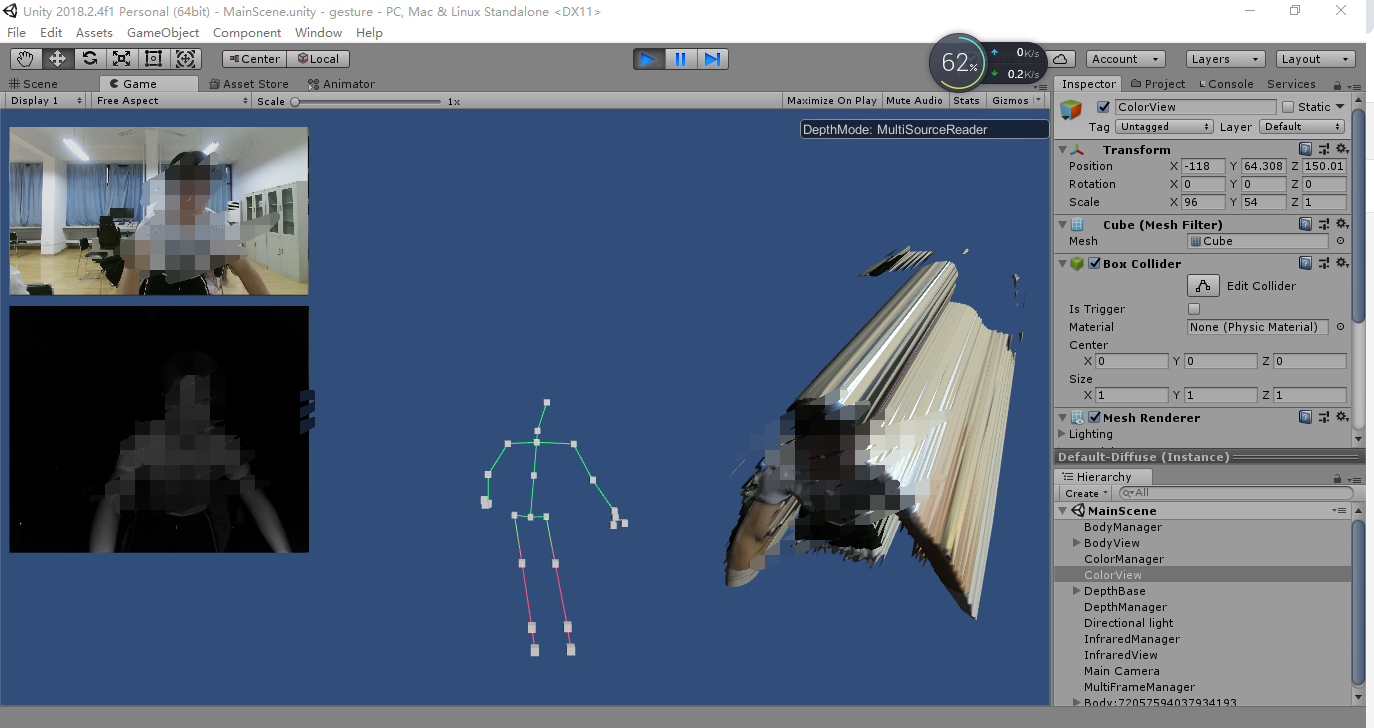 使用kinect和visual gesture builder建立手势库实现手势识别_visualgesturebuilder.exe怎么训练一个挥手动作-CSDN博客