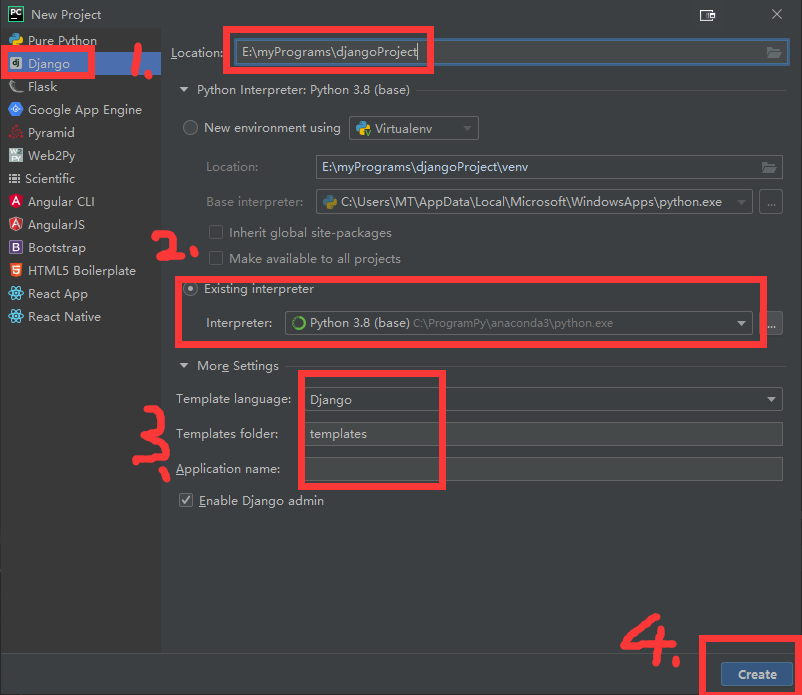 Django实践：创建项目，debug--TypeError: unsupported operand type(s) for /: ‘str ...