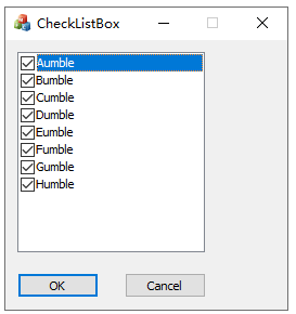 CCheckListBox的使用_mfc cchecklistbox-CSDN博客
