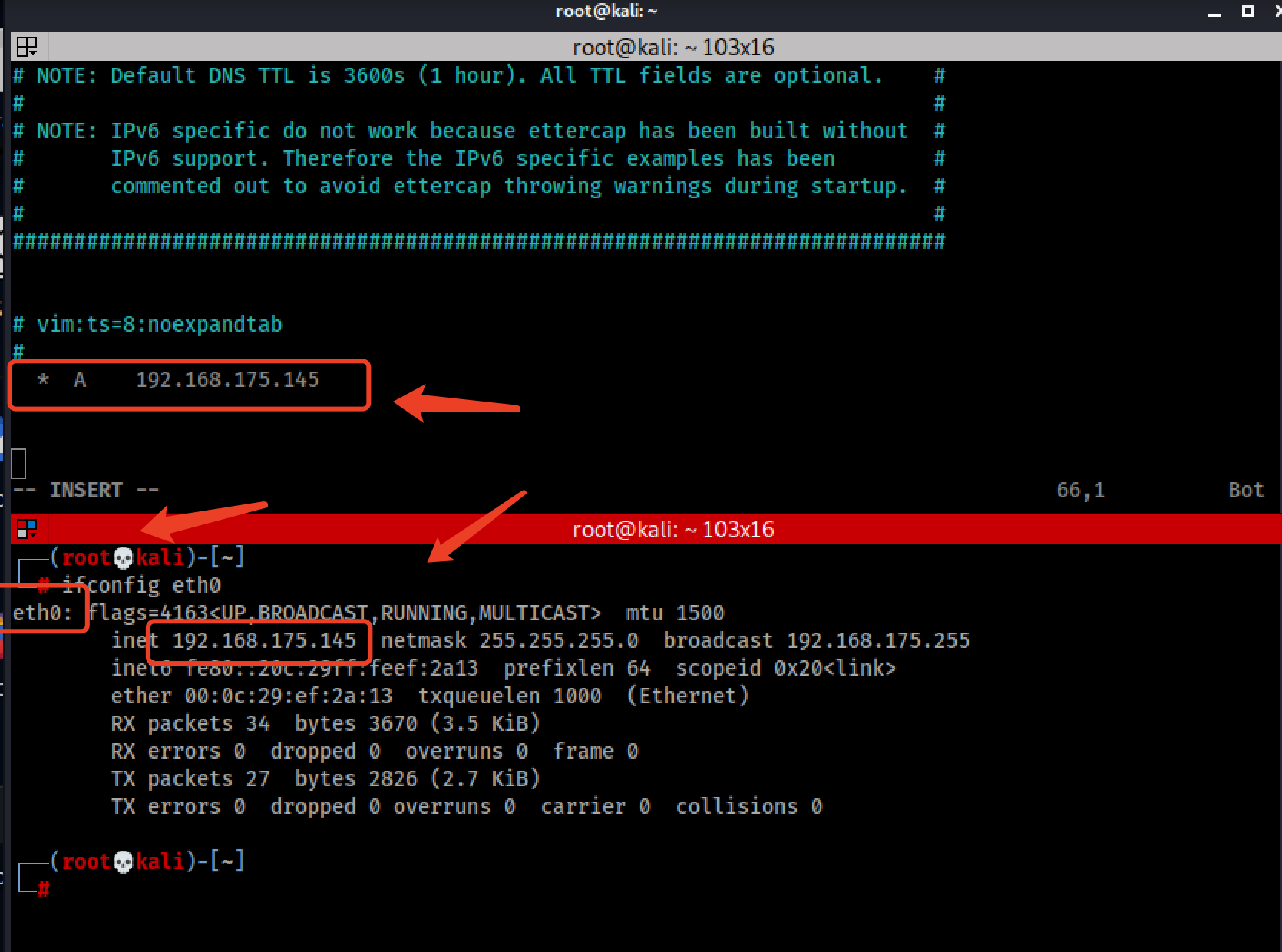 渗透测试-地基篇-蜘蛛Ettercap-DNS劫持巧用（十六）_ettercap unified sniffing already started-CSDN博客