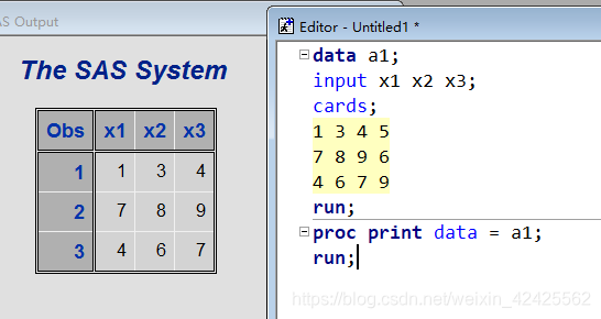 Sas初学者笔记 003 利用数据步读取数据 Input语句的用法sas Input Csdn博客 3185