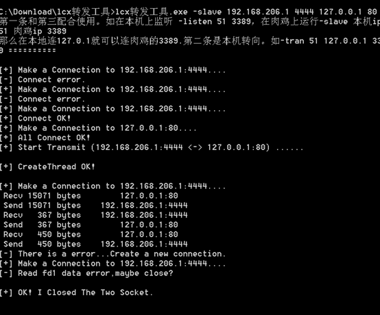 内网端口转发LCX工具的使用（附内网环境实现）-CSDN博客