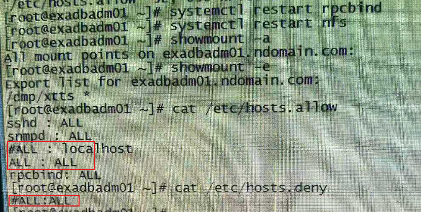 mount nfs 传递给系统调用的数据区域太小；clnt_create:PRC:Port mapper failure-Authentication error_rpc: port ...