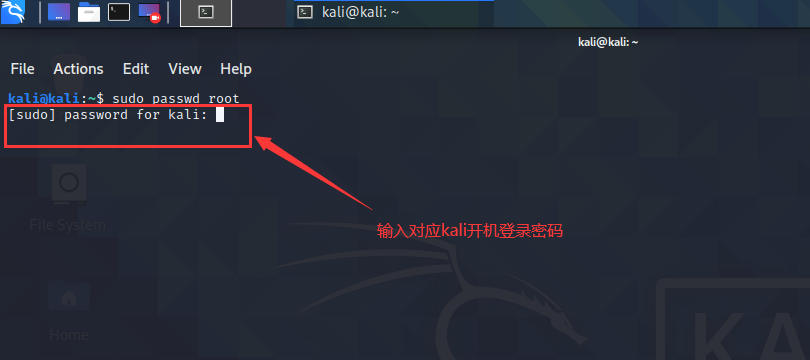 2020最新kali设置root用户（直接设置root用户/单用户模式设置root用户）_kali root-CSDN博客