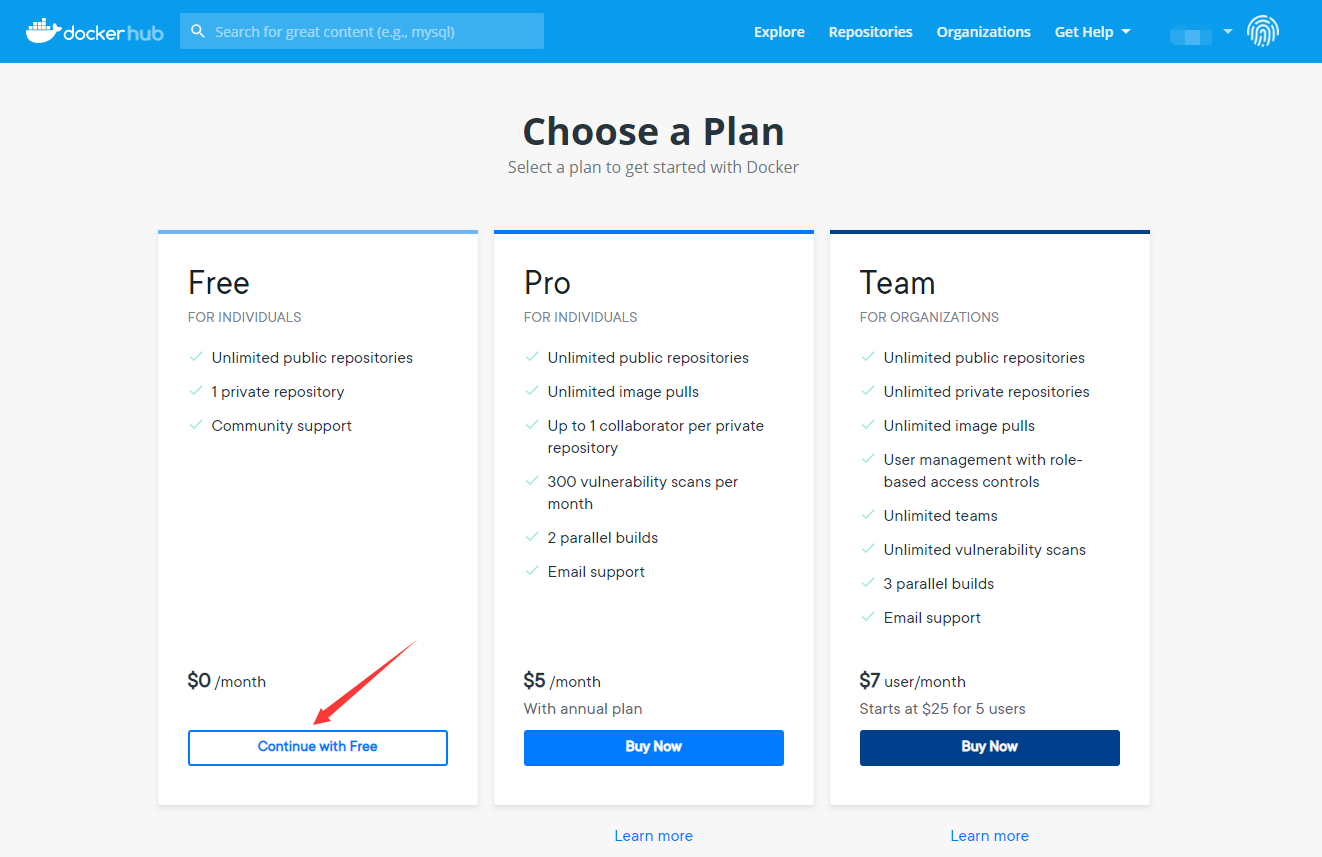 Docker之一：账号注册_docker signup-CSDN博客
