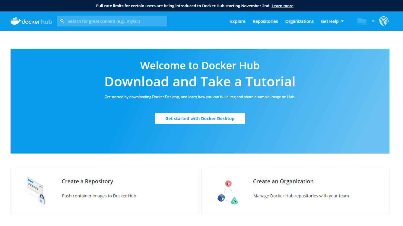 Docker之一：账号注册_docker signup-CSDN博客