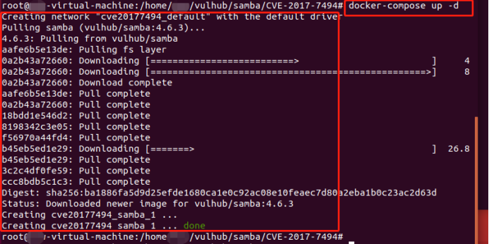 Samba远程代码执行漏洞复现-CVE-2017-7494-CSDN博客