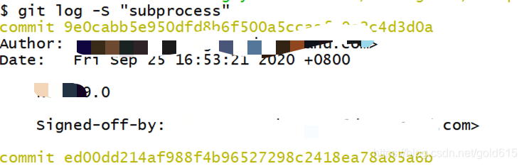 Git 查询历史记录git Log 查看作者 Csdn博客