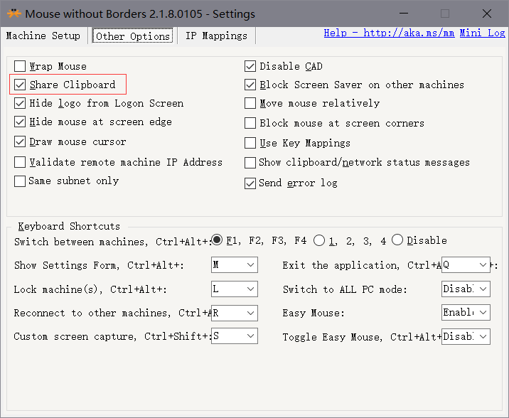 win10使用无边框鼠标 (mouse without border)-局域网共享鼠标键盘-CSDN博客