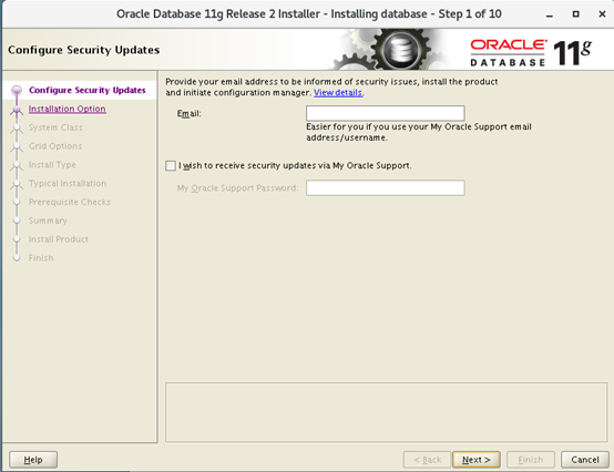 小白入门（一）：Linux下安装Oracle 11g数据库图形化安装全过程_linux安装oracle 图形化安装-CSDN博客
