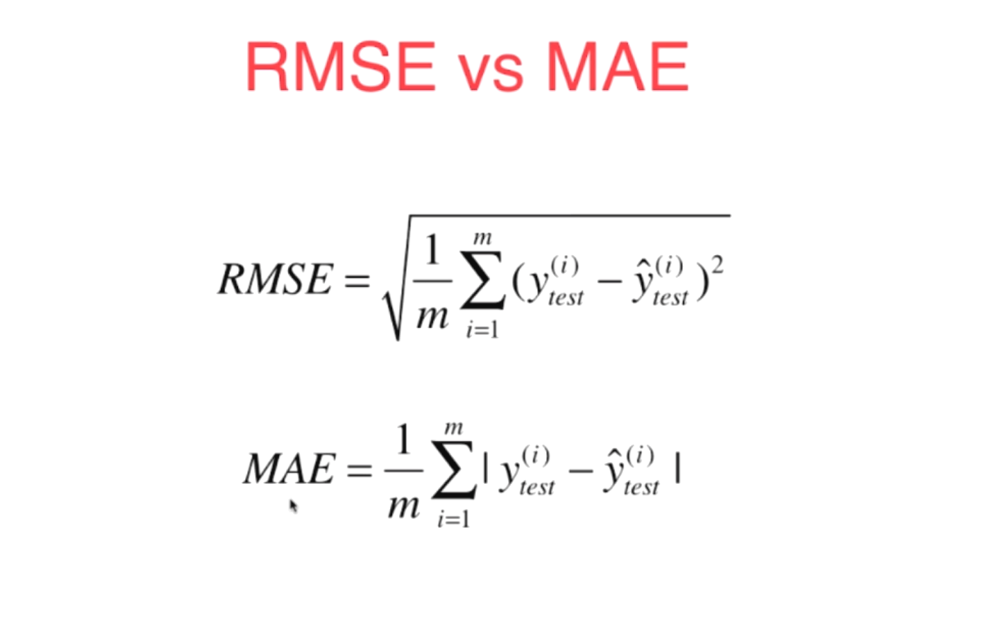Python机器学习：线型回归法05衡量线性回归法的指标MES，RMS，MAE_mes误差-CSDN博客