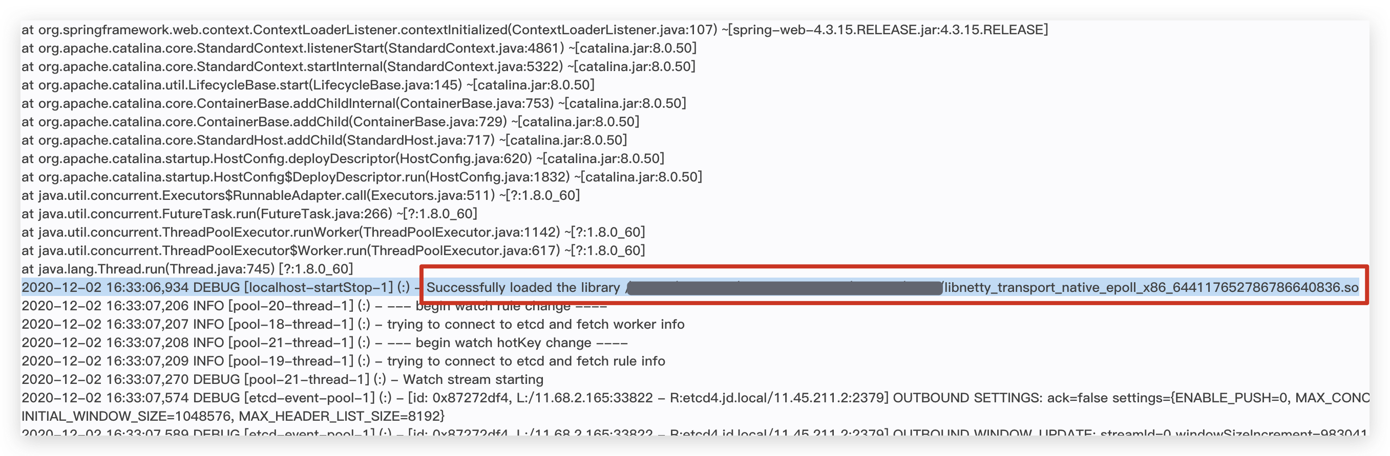 Netty：unable To Load The Library Nettytransportnativeepollx8664 Csdn博客 