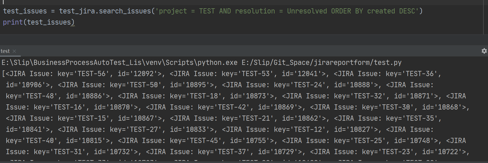 基于jira的缺陷自动化报表分析 （二）jira 库的一些常用操作_jira issue fields-CSDN博客