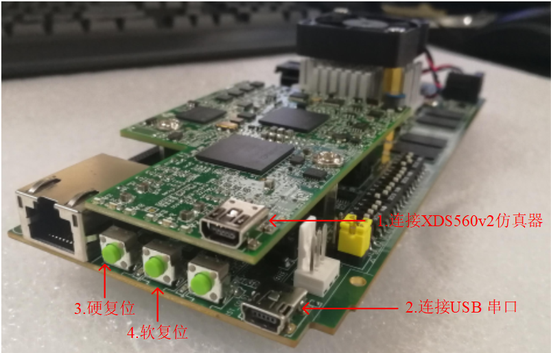 TMS320C6678LE开发板环境搭建及使用说明（上）_6678设置ip地址-CSDN博客