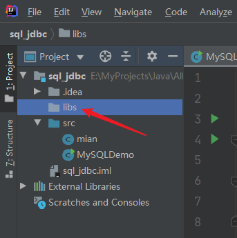 JDBC连接MySQL数据库——Java IDEA_mysql-connection-java5.1.48-CSDN博客