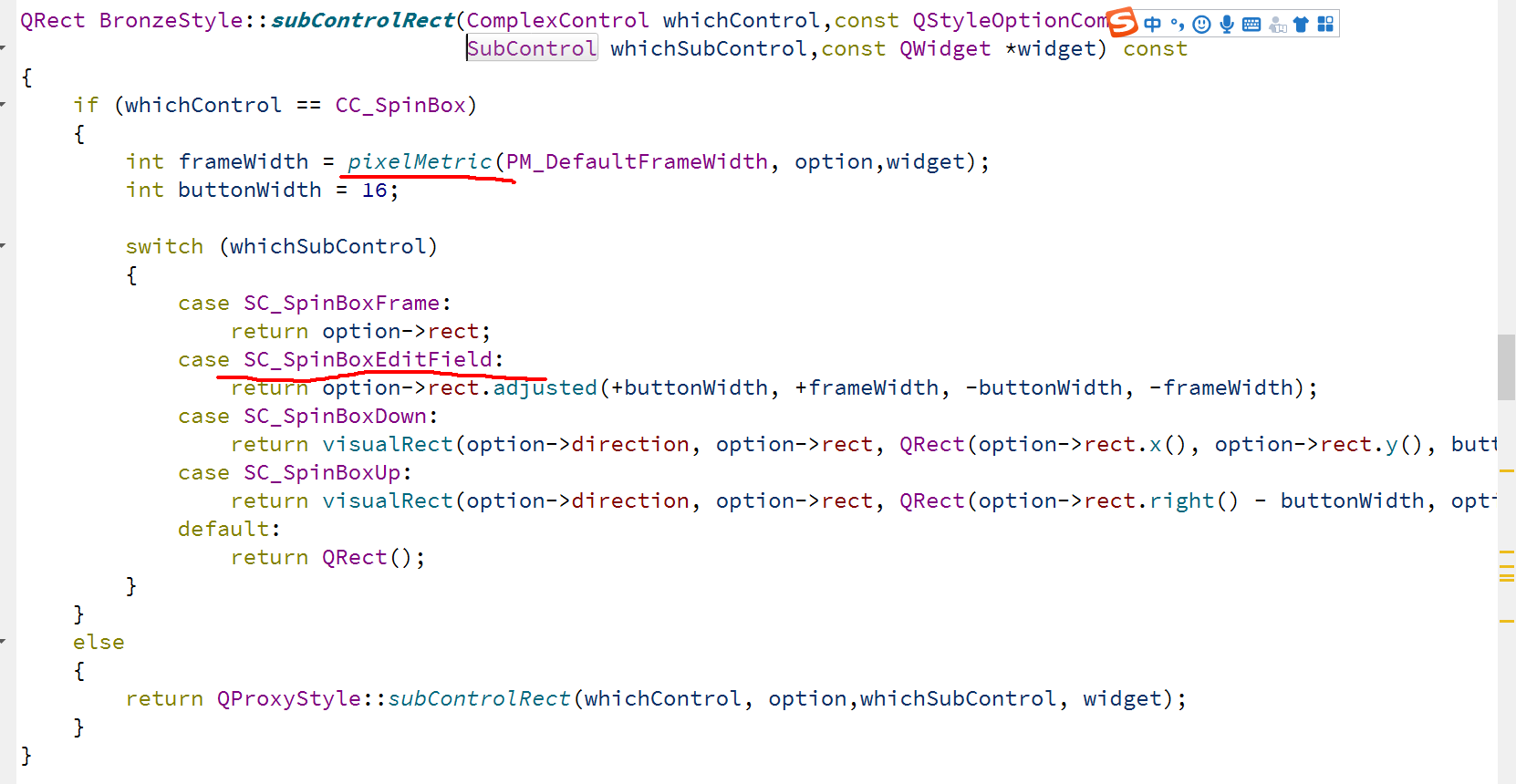 QT风格（QStyle）：绘制一个自定义QSpinBox_qspinbox风格-CSDN博客