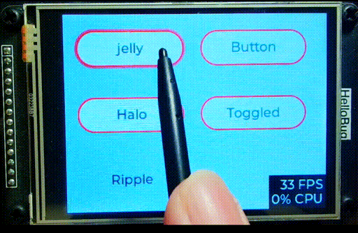 Esp32 开发笔记四)lvgl控件学习 Button 按钮控件 Csdn博客