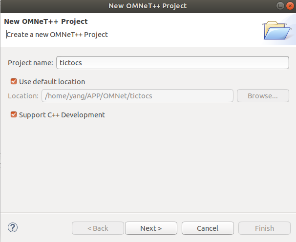 OMNet++新建工程及运行_omnet中如何建立属于自己的文件夹或是工程-CSDN博客