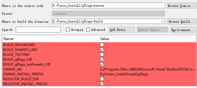 Win10+VS2019配置Ceres Solver,含Eigen、gflags、glog、merit、suitesparse_visual ...