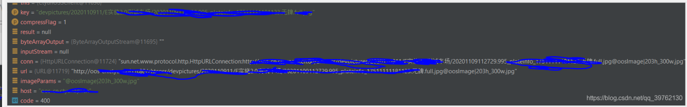 HttpUrlConnection.getInputStream() 400 异常的问题_@cleanup inputstream inputstream = conn.getinputst ...