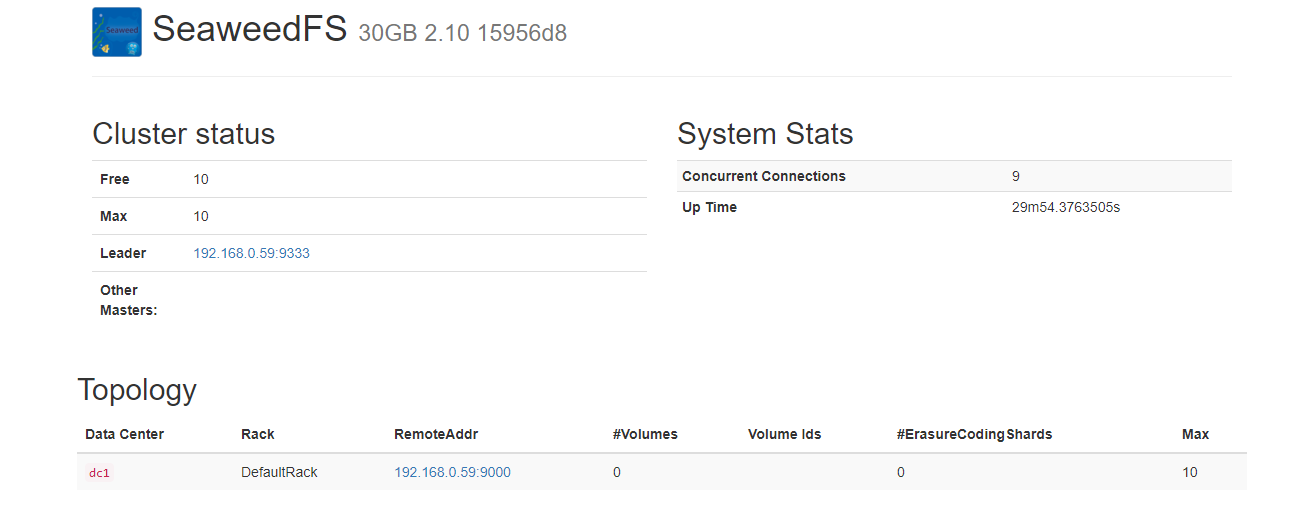 windows seaweedfs安装、启动-CSDN博客