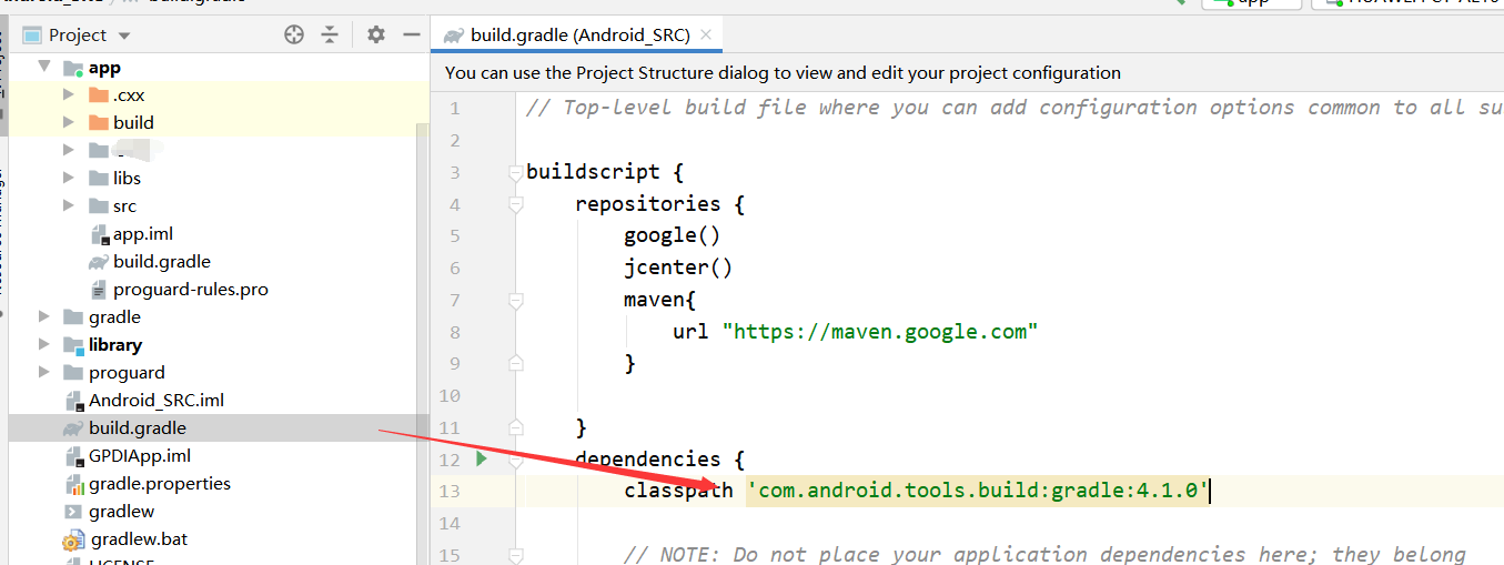 as4.1设置读取本地gradle(as项目报Could not install Gradle distribution from ‘https://services.gradle.org错误 ...