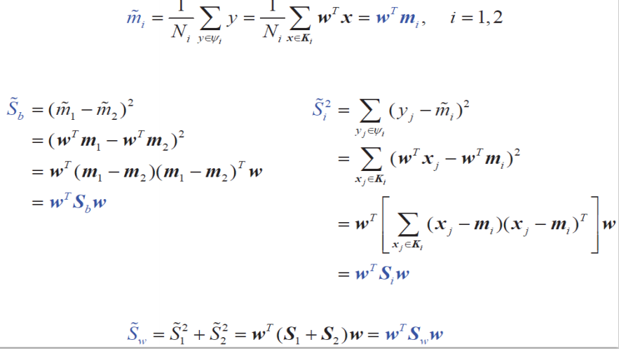 python 实现Fisher线性判别实例_fisher二分类器python代码-CSDN博客