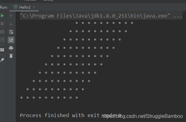 Java中for循环来制作正方形、长方形、平行四边形、三角形、菱形、空心菱形用循环结构输出正方形 Csdn博客