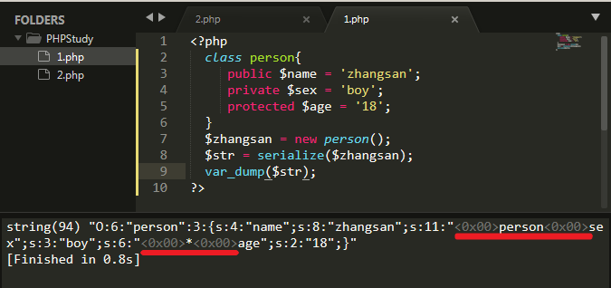 PHP反序列化漏洞基础_construct魔法方法绕过-CSDN博客