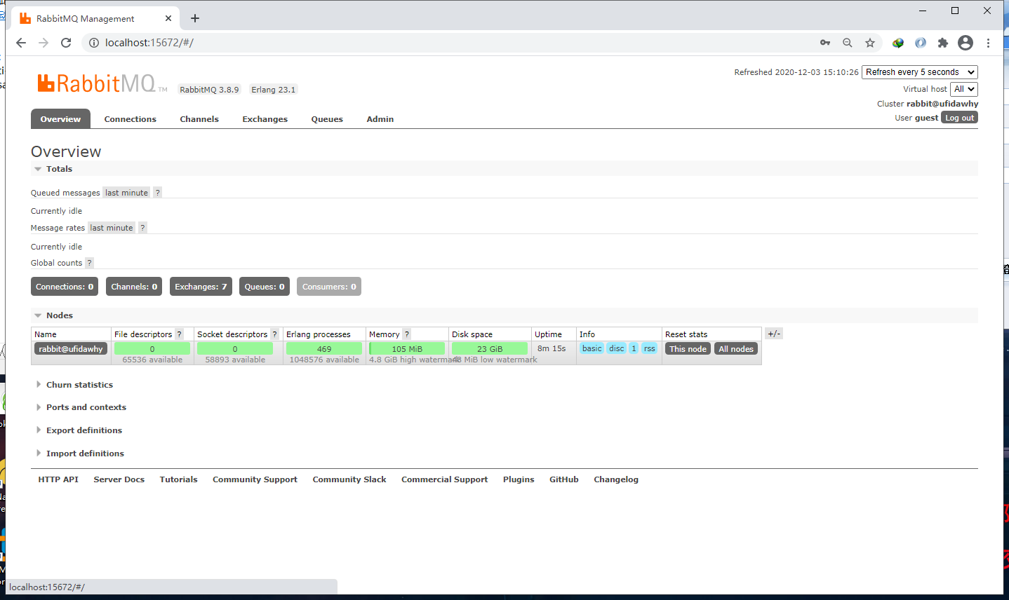 Rabbitmq安装与配置_enabling plugins on node rabbit@windows2012-202:-CSDN博客
