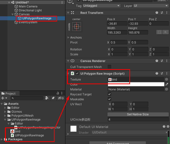 Unity UGUI 效果 之 UI 元素 多边形UI （例如雷达图,圆形,不规则多边形 UI等）显示 的简单实现的几种方法整理_unity ui不规则画面-CSDN博客