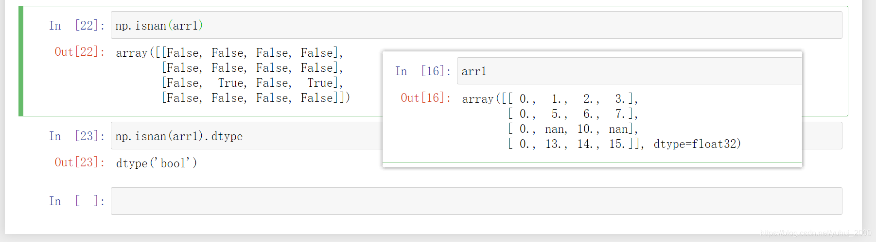 19【numpy中的nan和常用方法】01numpy中的nan和常用统计方法numpy Nan Csdn博客