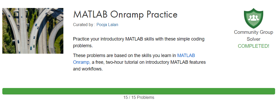 CODY Contest 2020 Matlab OnRamp Practice All 15 - Programmer Sought