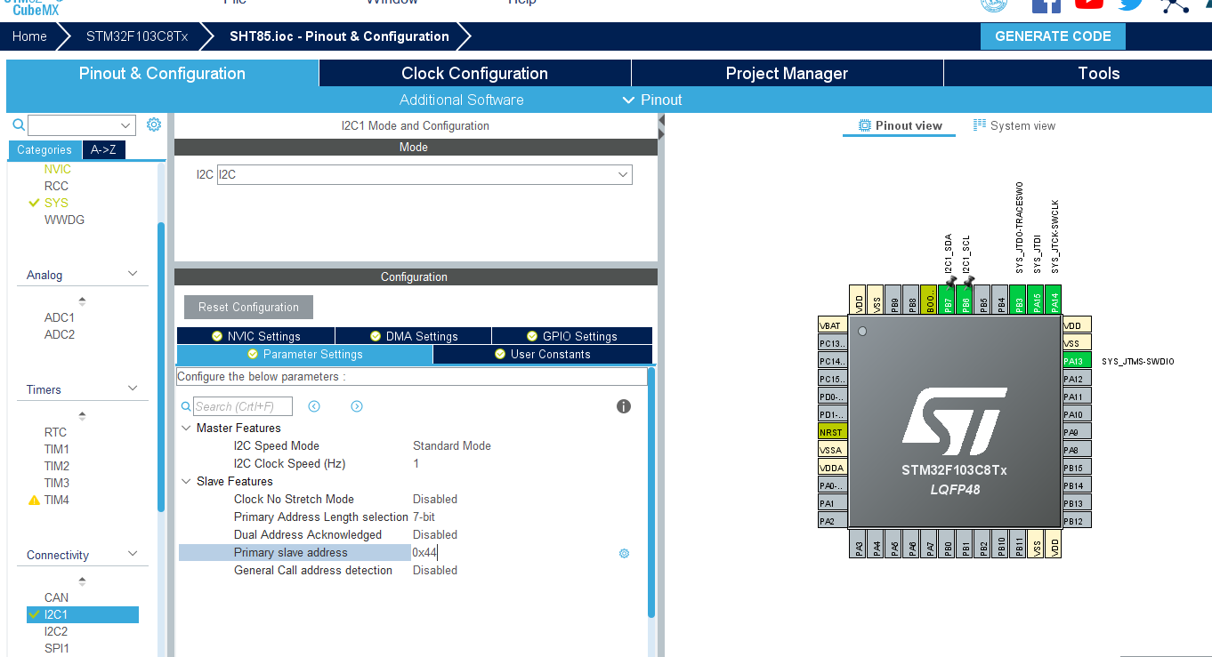 Stm32 HAL+SHT85温湿度传感器_sht85 chengxu-CSDN博客
