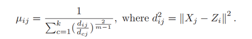 FCM- Fuzzy C mean clustering algorithm brief introduction and C ++ implementation code ...