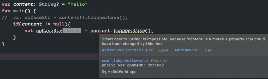 Kotlin-?, ?.，?:，!!操作符，lateinit，::xxx.isInitialized的使用，let函数——空指针相关特性（第一行代码Kotlin学习笔记4）_kotlin ...