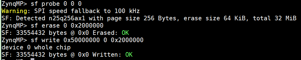 【Xlinx】【ZynqMP】petalinux2020.1版本QSPI FLASH启动linux教程_qspi flash zynqmp 测速-CSDN博客