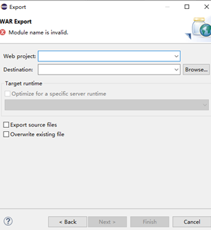 使用Eclipse导出war包的操作步骤及常见问题_eclipse 导出war-CSDN博客