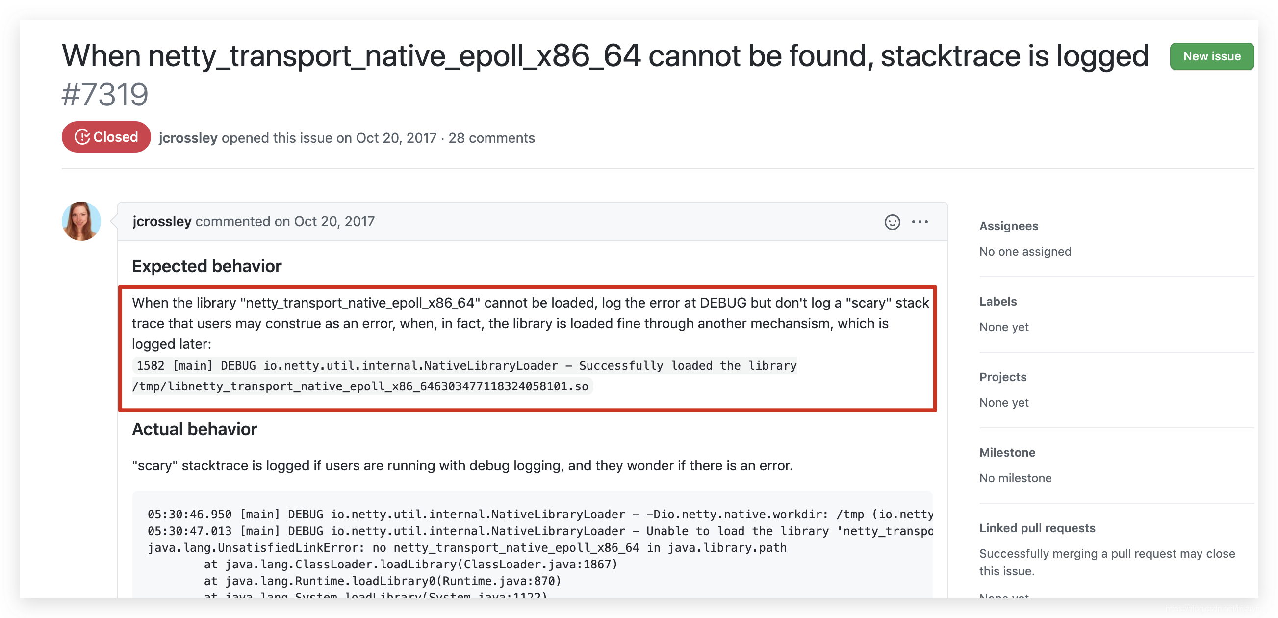 Netty:unable To Load The Library Netty Transport Native Epoll X86 64 Csdn博客