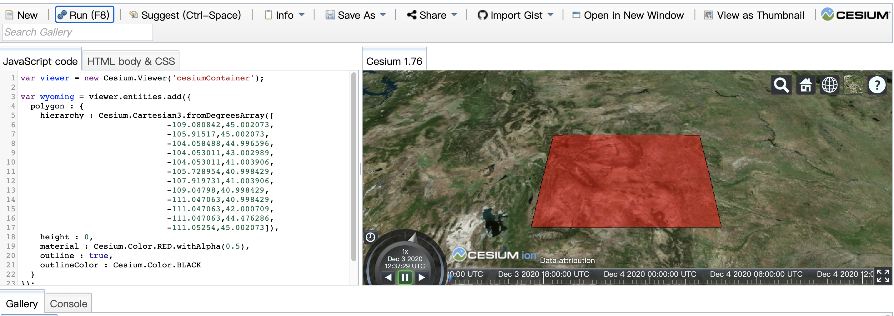 Cesium学习笔记（三）创建实例_fromdegreesarray-CSDN博客