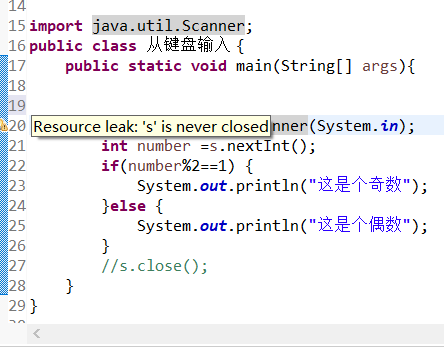 java程序警告：Resource leak: ‘xxx‘ is never closed的解决方案_resource leak is never closed-CSDN博客