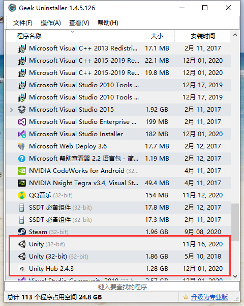 How to uninstall various versions of Unity cleanly and completely - Programmer Sought